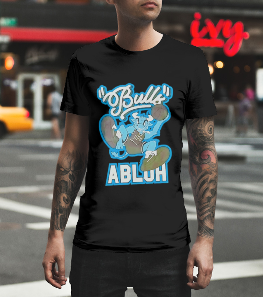Bulls Abloh Off Basketball Slam Dunk T-Shirt