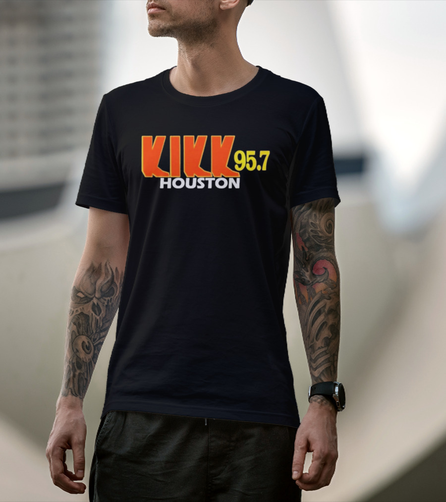 KIKK 95.7 Houston Retro Radio T-Shirt