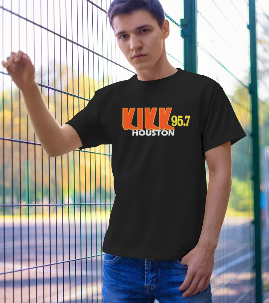 KIKK 95.7 Houston Retro Radio T-Shirt