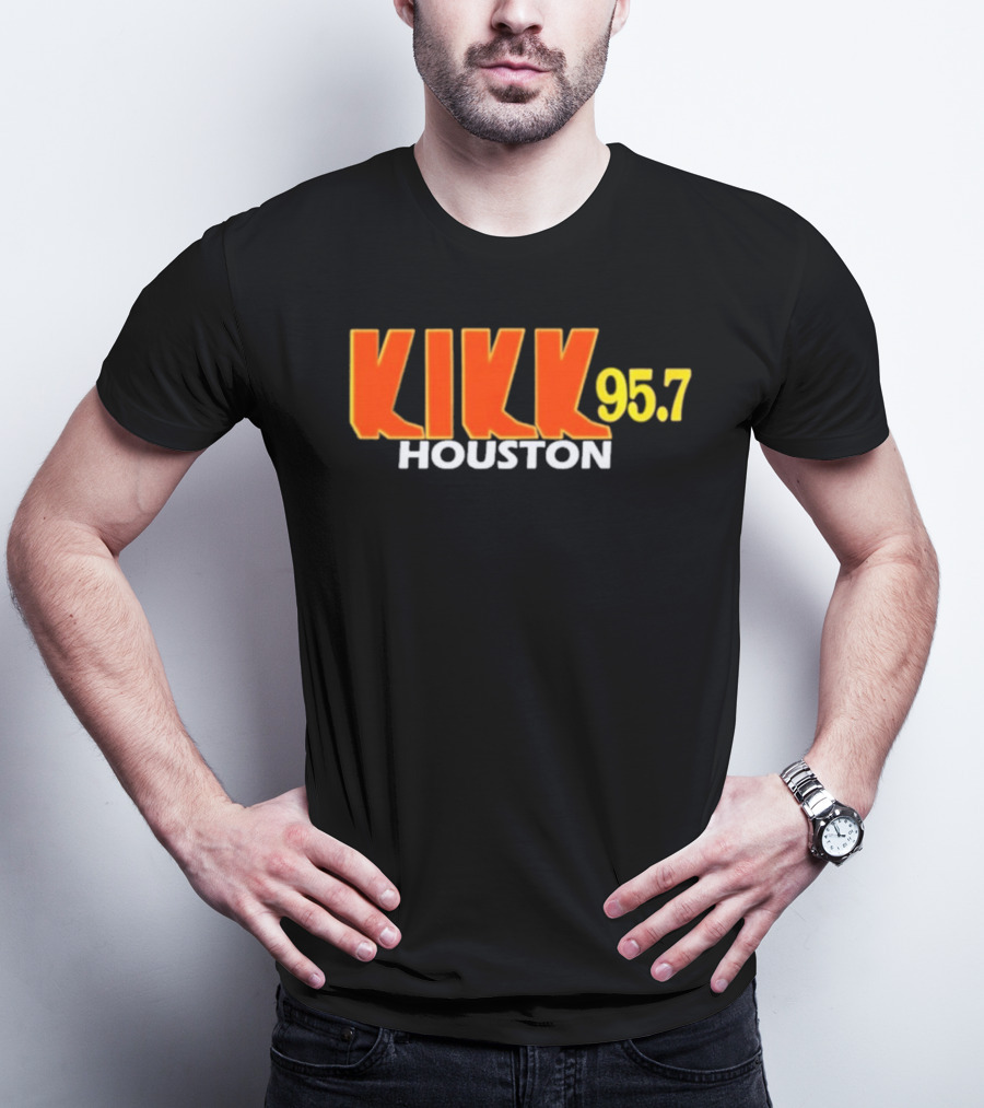 KIKK 95.7 Houston Retro Radio T-Shirt