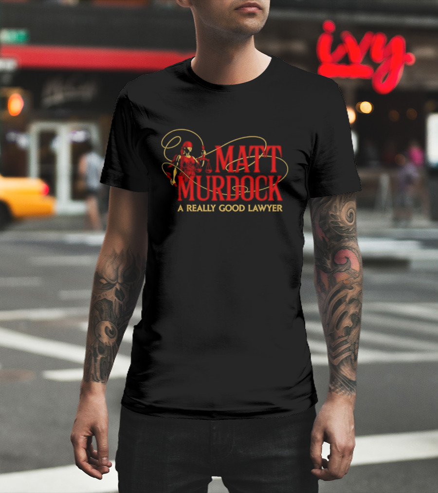 Matt Murdock Daredevil A Really Good Lawyer T-Shirt