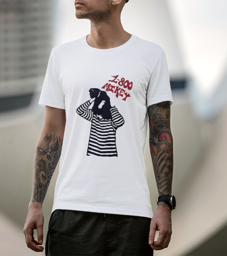 1 800 Mikey Striped Sweater T-Shirt