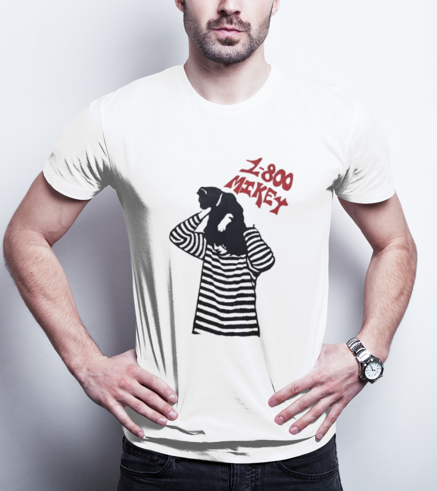 1 800 Mikey Striped Sweater T-Shirt