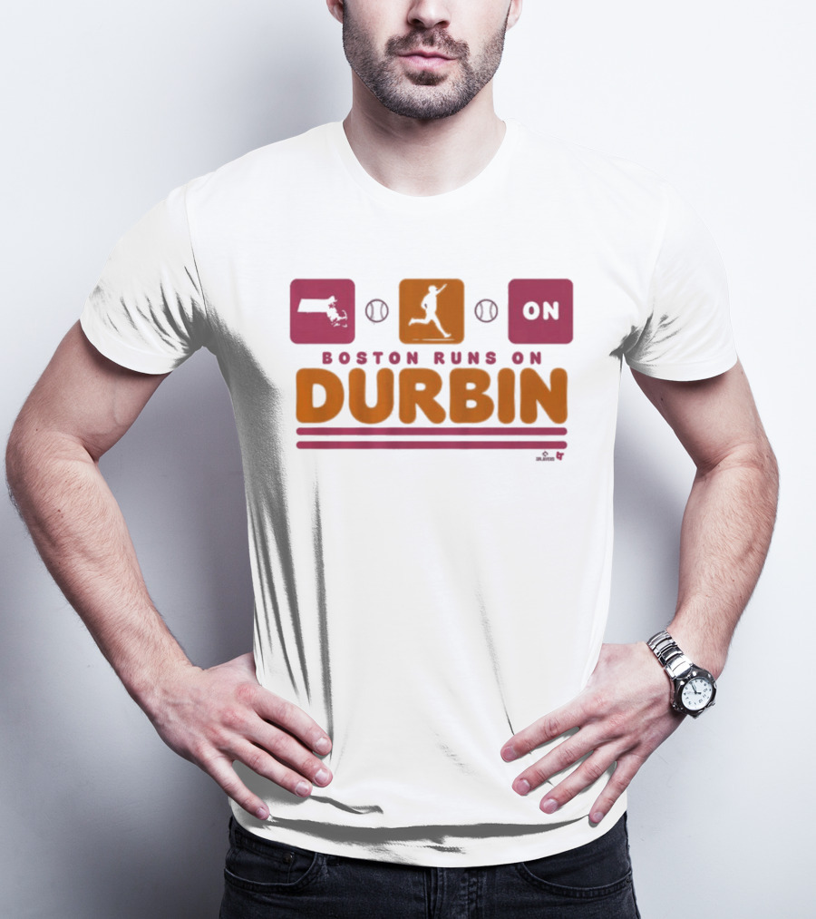 Boston Runs On Durbin Massachusetts Running T-Shirt
