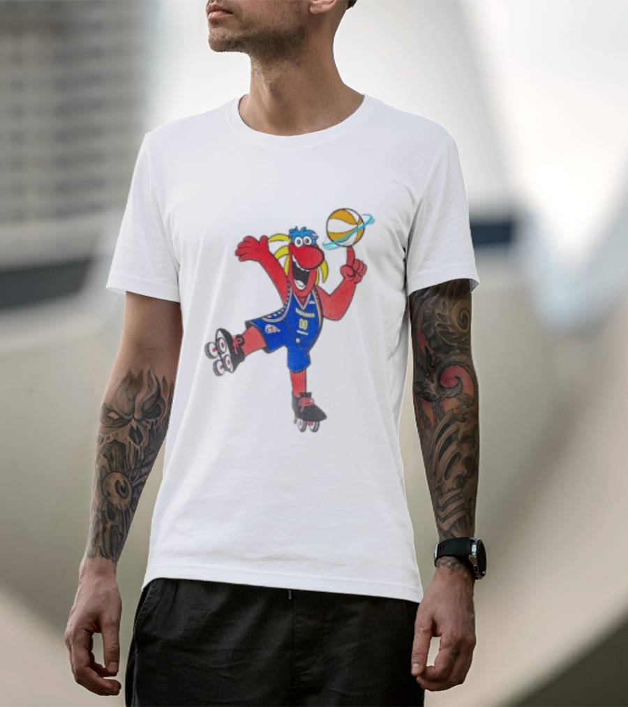 Freddy Fever Indiana 00 WNBA Roller Skating T-Shirt