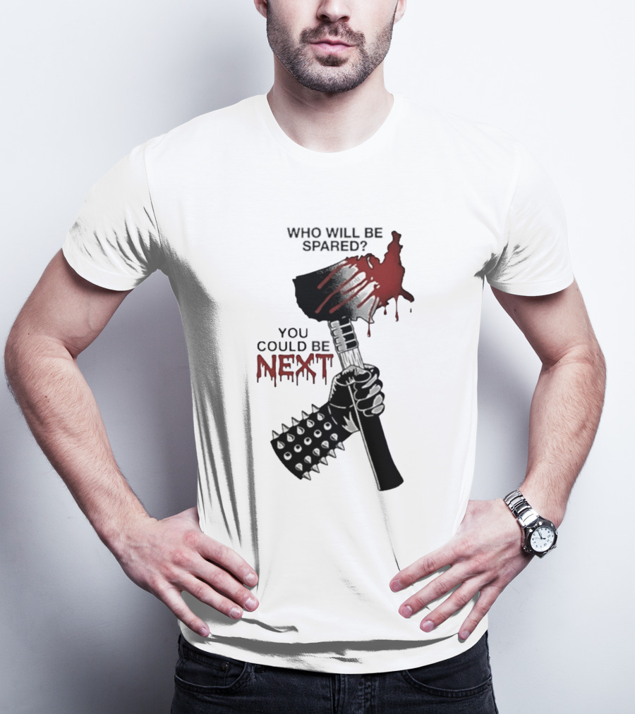 United States Map Axe Who Will Be Spared You Could Be Next T-Shirt