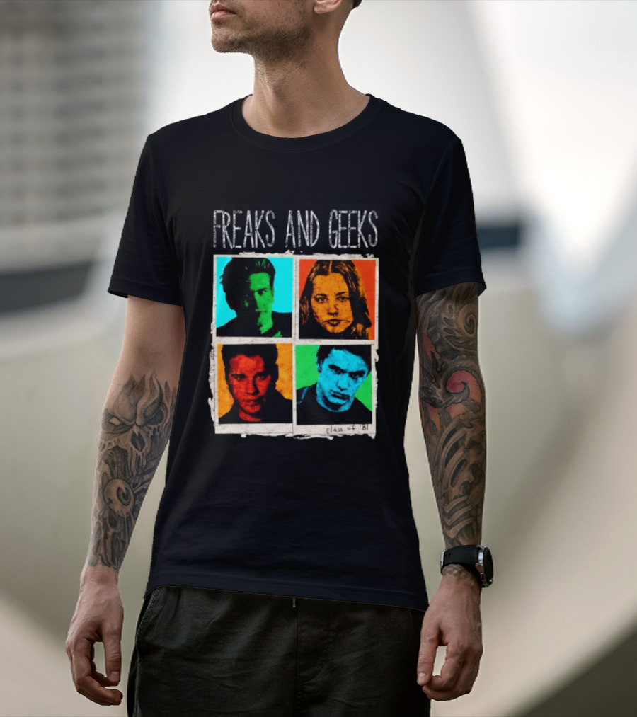 Freaks And Geeks Class Of 81 TV Show Cult Classic Character Portraits T-Shirt