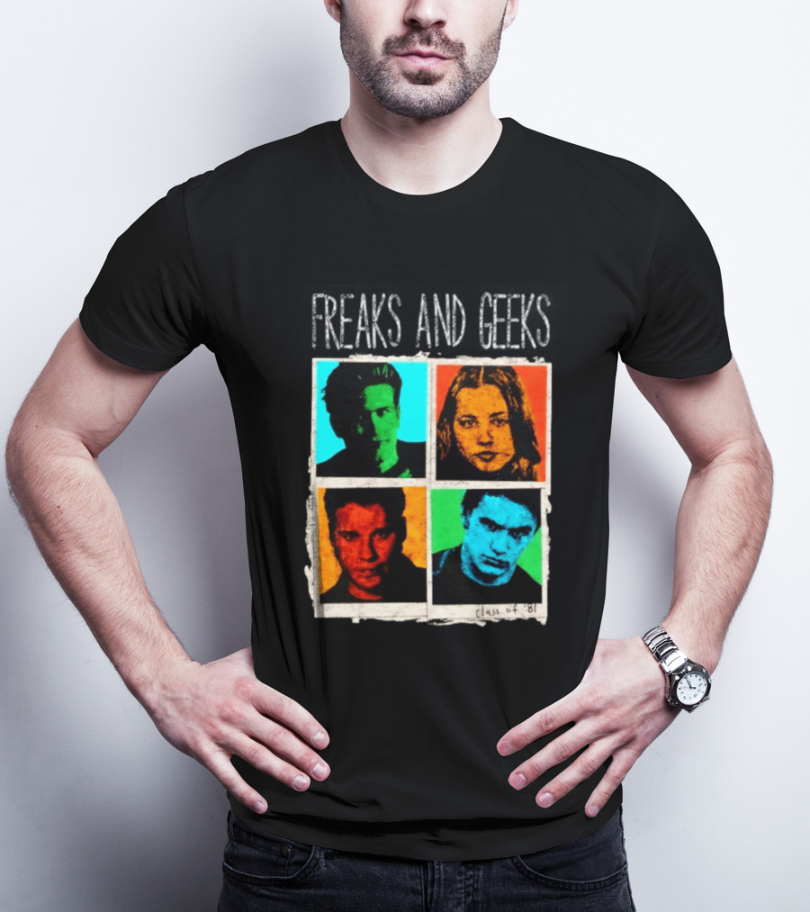 Freaks And Geeks Class Of 81 TV Show Cult Classic Character Portraits T-Shirt