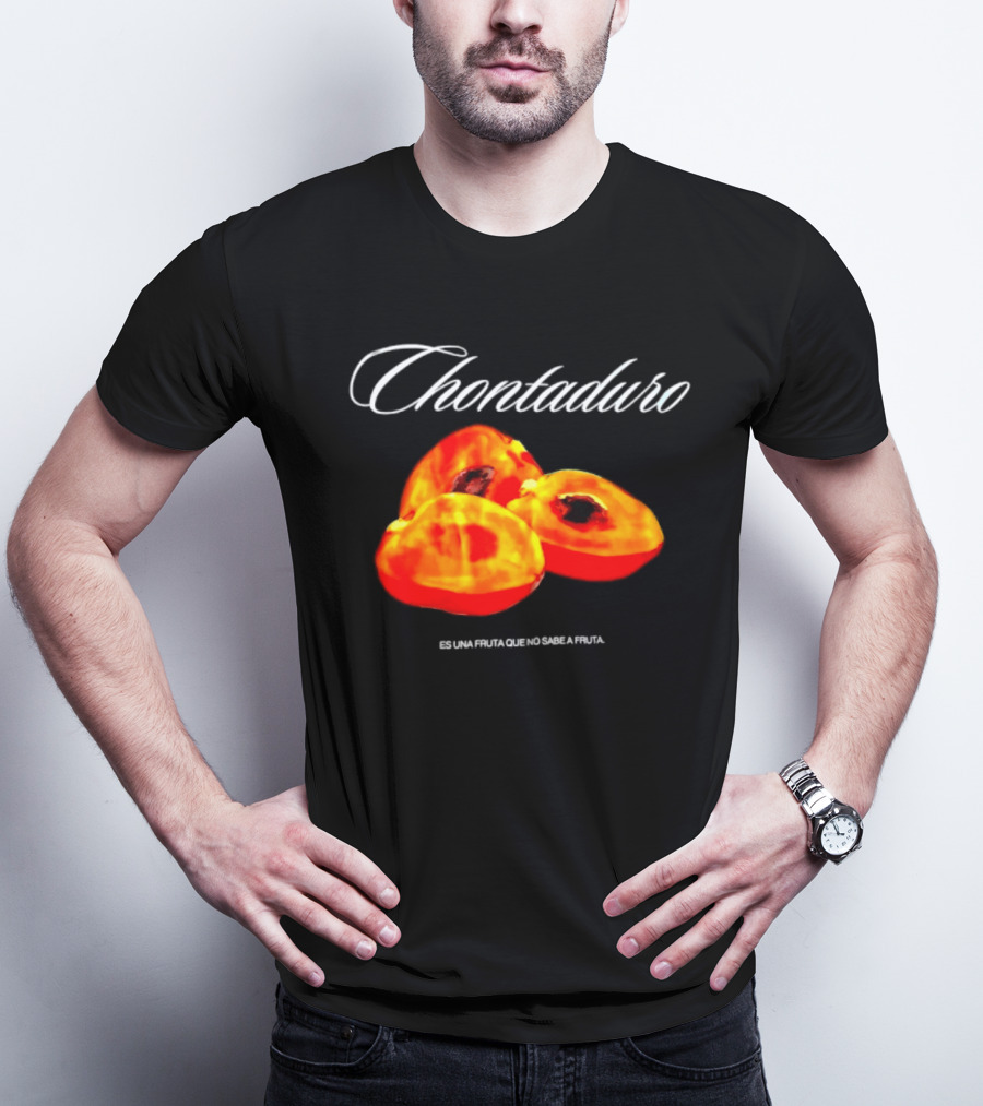 Chontaduro Es Una Fruta Que No Sabe A Fruta With Vibrant Fruit T-Shirt