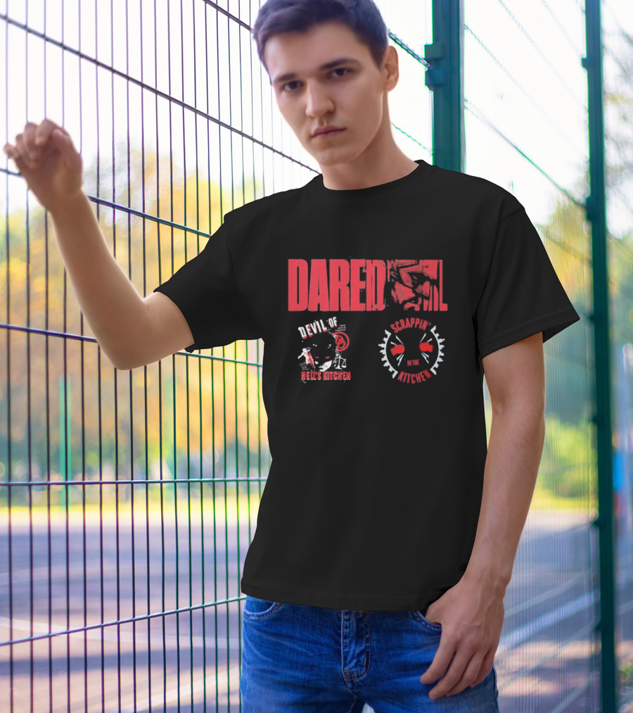 DAREDEVIL Devil Of Hell's Kitchen Scrappin T-Shirt