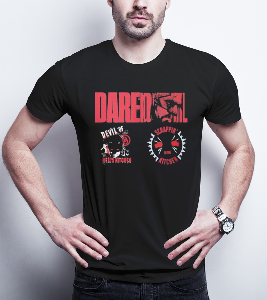 DAREDEVIL Devil Of Hell's Kitchen Scrappin T-Shirt