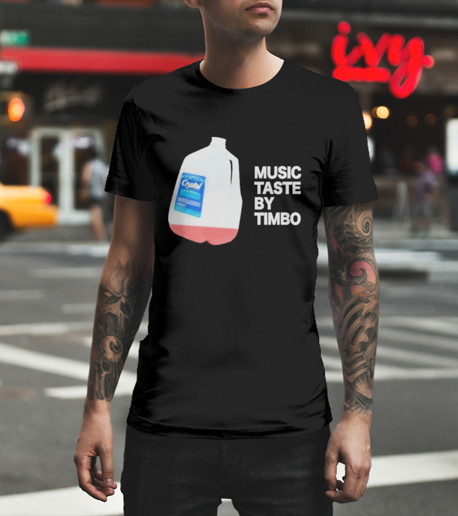 Legendary Crystal Water Jug Music Taste By Timbo T-Shirt