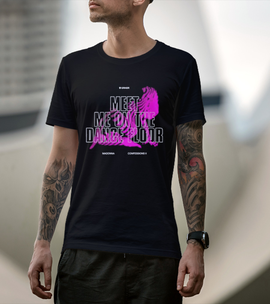 Madonna Meet Me On The Dance Floor Confessions II Grindr T-Shirt