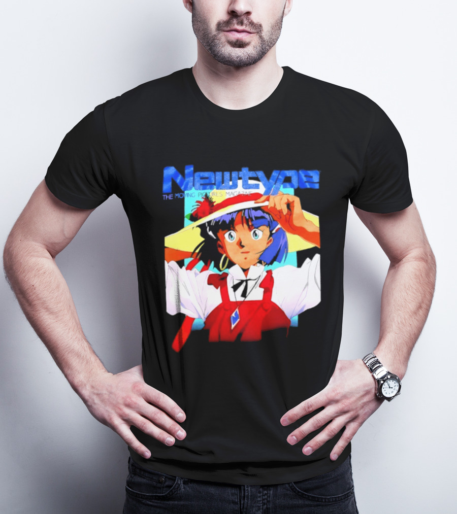 Newtype The Moving Pictures Anime Magazine T-Shirt