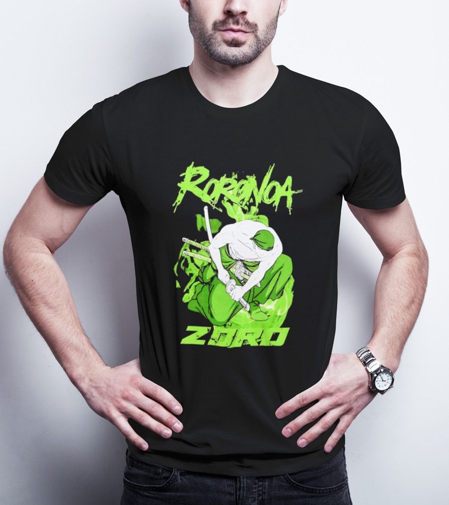 Roronoa Zoro Tonal One Piece Anime T-Shirt
