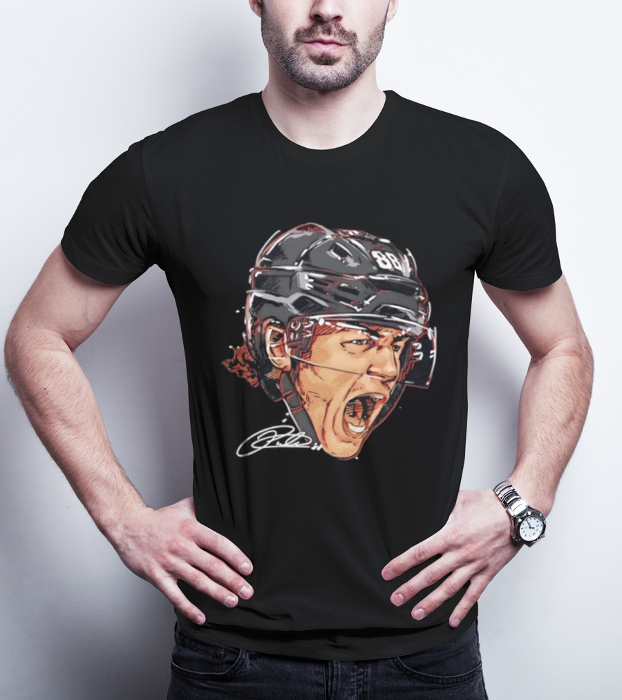 Patrick Kane Chicago Blackhawks NHL Hockey 88 Fierce Expression T-Shirt