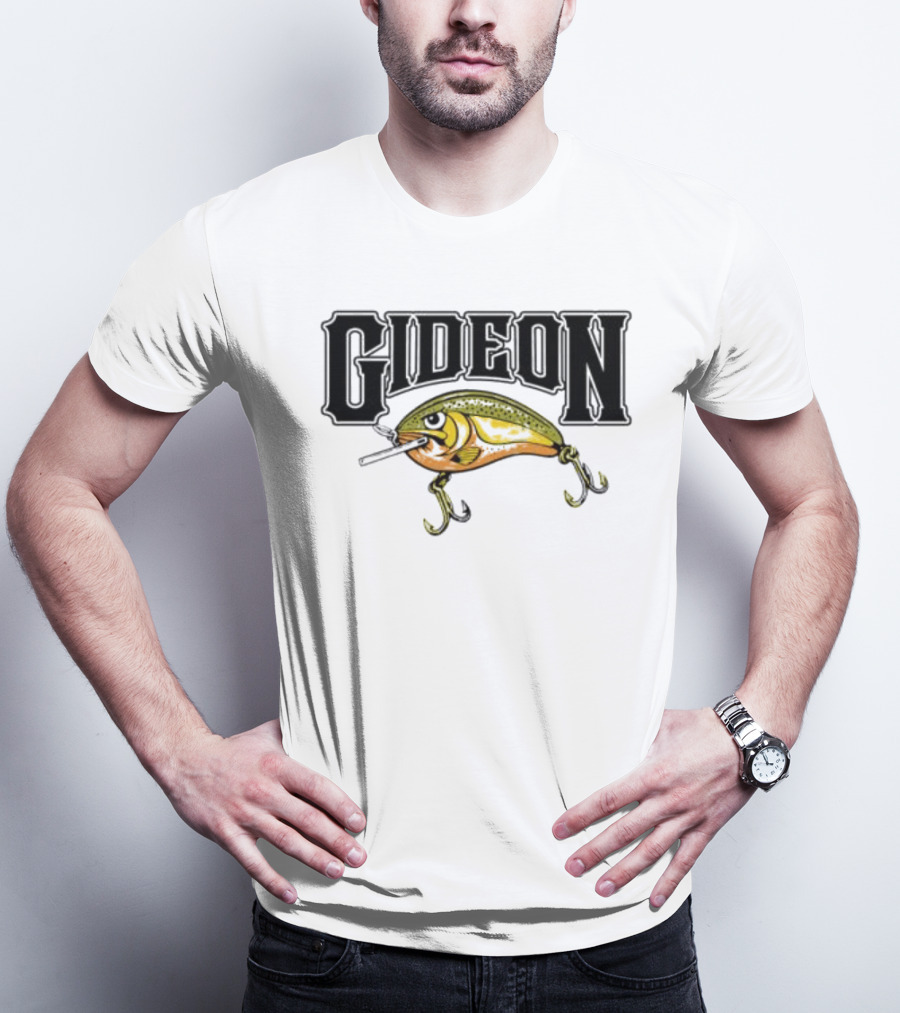 Gideon Fishing Lure Bite Down T-Shirt