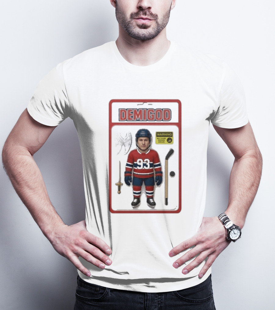 Demigod Warning Ivan Demidov 93 Montreal Canadiens T-Shirt