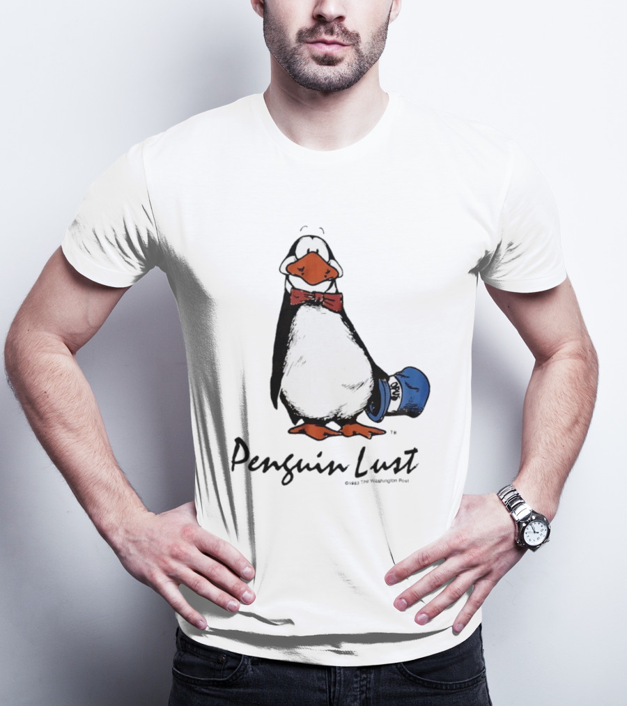 Opus The Penguin Lust 1983 Washington Post T-Shirt
