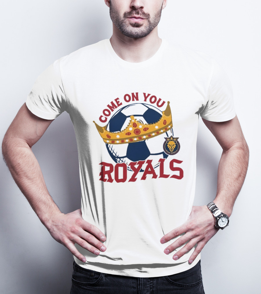 Come On You Royals Soccer Crown Lion T-Shirt