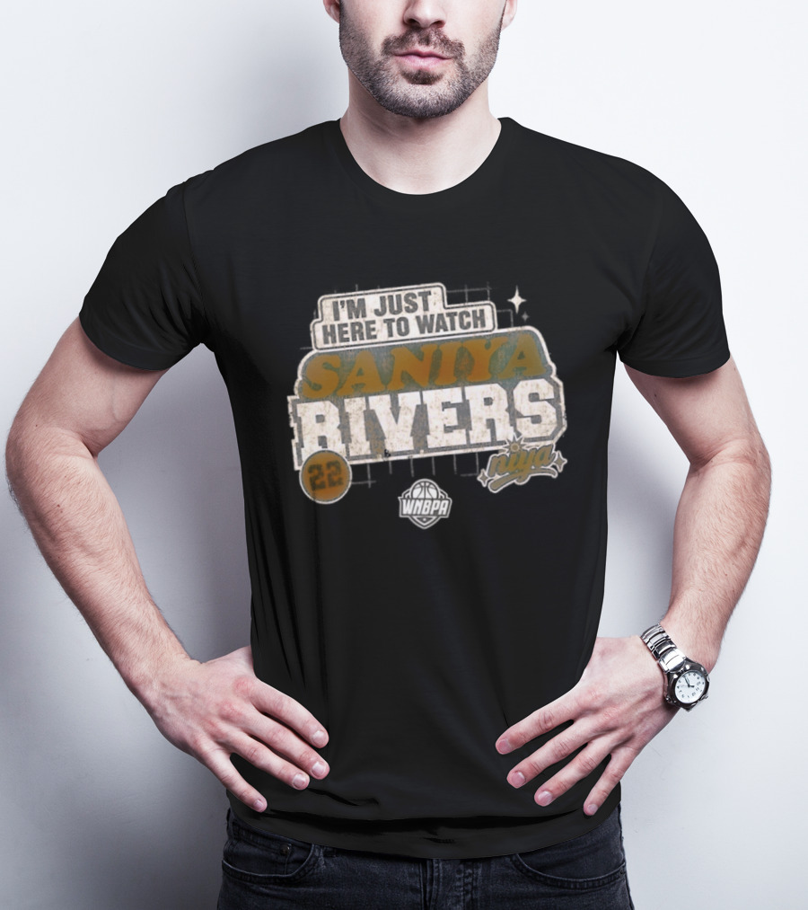Saniya Rivers 22 Connecticut Sun WNBA Basketball Fans T-Shirt
