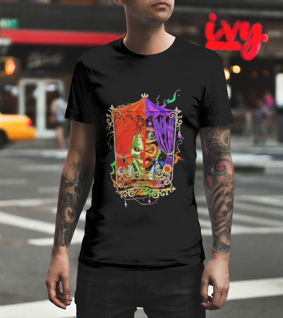 Jack The Clown Dr. Oddfellow Universal Studios Halloween Horror Nights 2026 T-Shirt