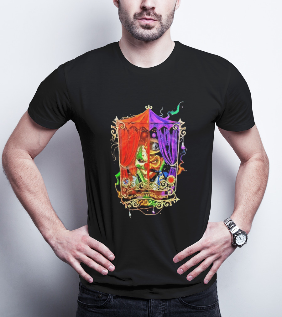 Jack The Clown Dr. Oddfellow Universal Studios Halloween Horror Nights 2026 T-Shirt