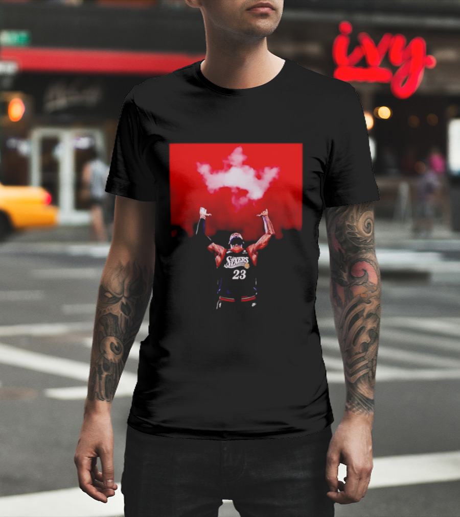 LeBron James 23 Philadelphia 76ers The Final Bell T-Shirt