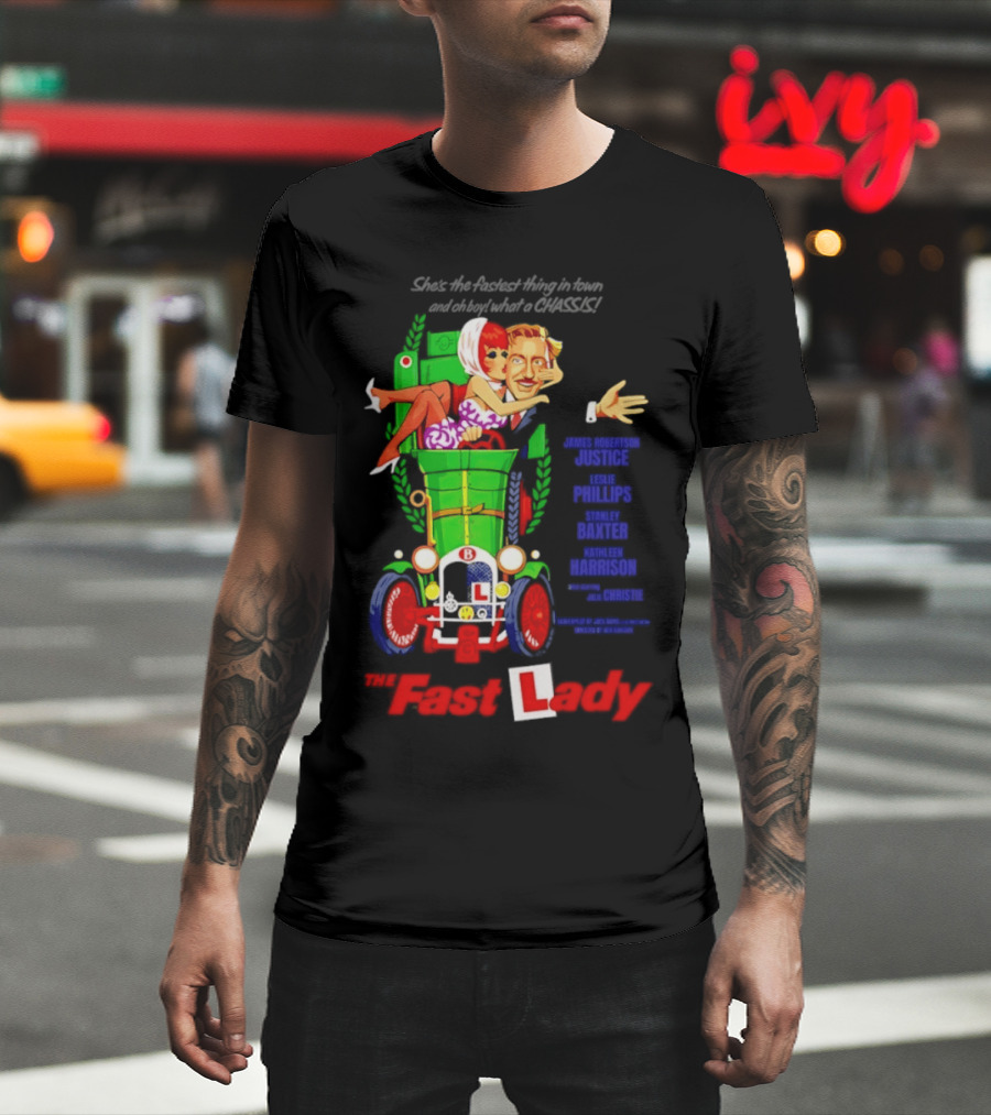 The Fast Lady Classic Comedy Movie T-Shirt