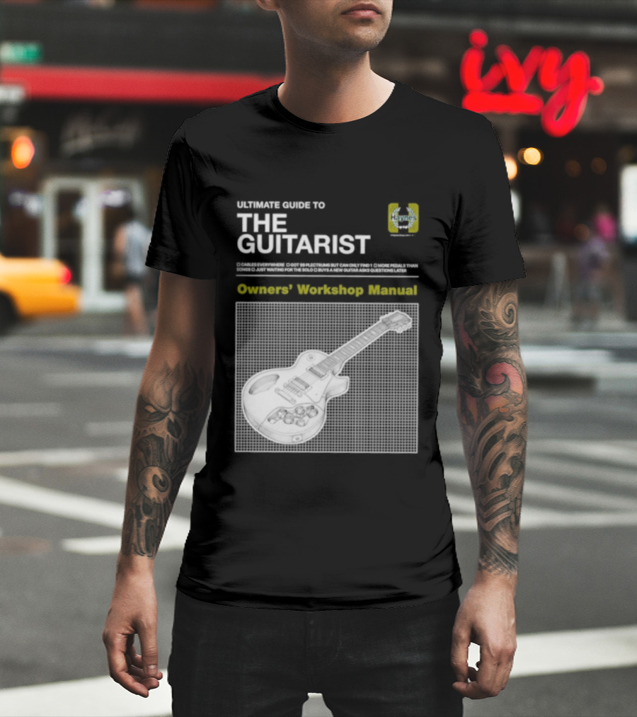 Owners' Workshop Manual For The Guitarist Ultimate Guide T-Shirt