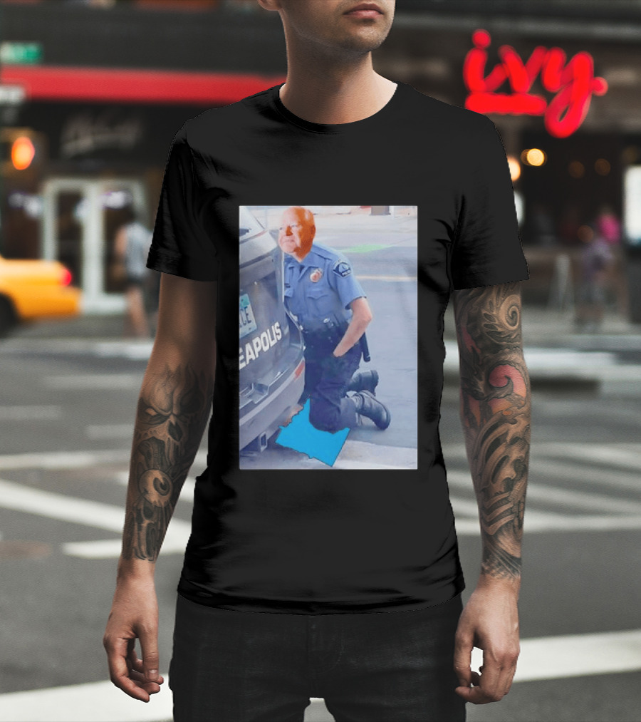 Tim Walz Minneapolis Police Meme With Minnesota State Reference T-Shirt