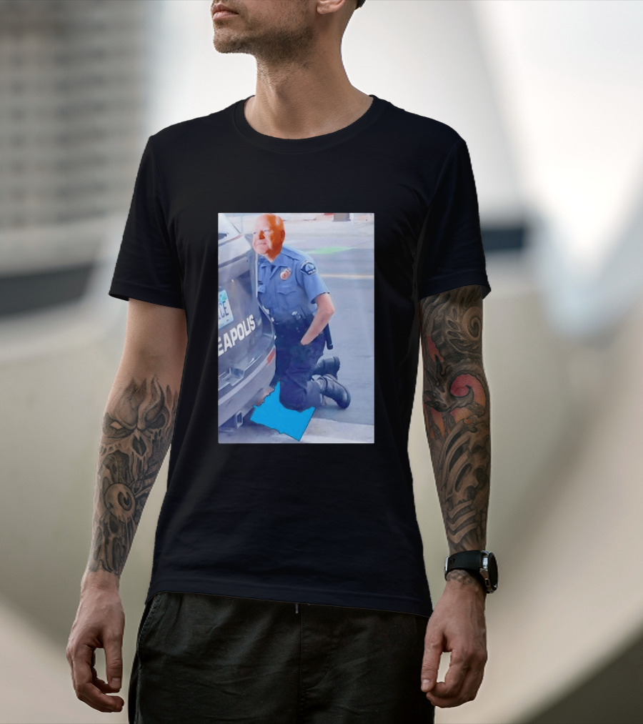 Tim Walz Minneapolis Police Meme With Minnesota State Reference T-Shirt