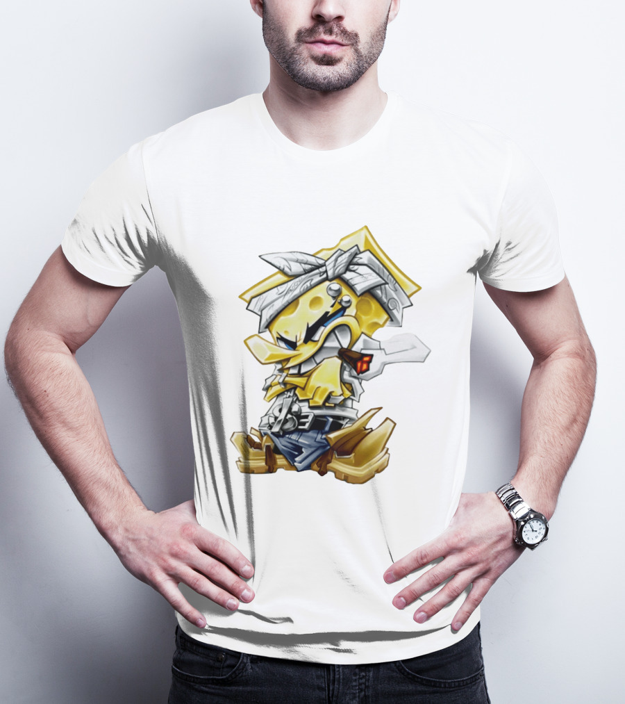 Sponge Squarepants Gangster Bandana Style Graffiti T-Shirt