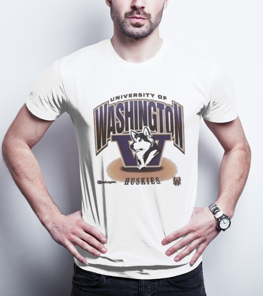University Of Washington Huskies Sandstone Team Flex Foundation T-Shirt