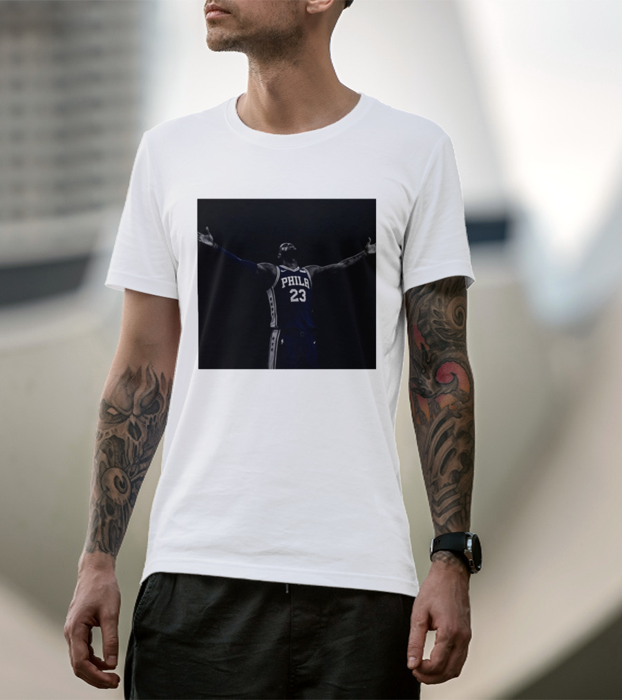 Philadelphia 76ers Number 23 Basketball Star Fan T-Shirt