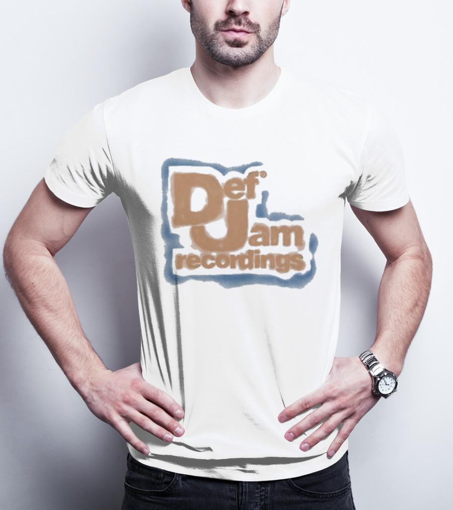 Def Jam Recordings Home Team Classic Music Branding T-Shirt