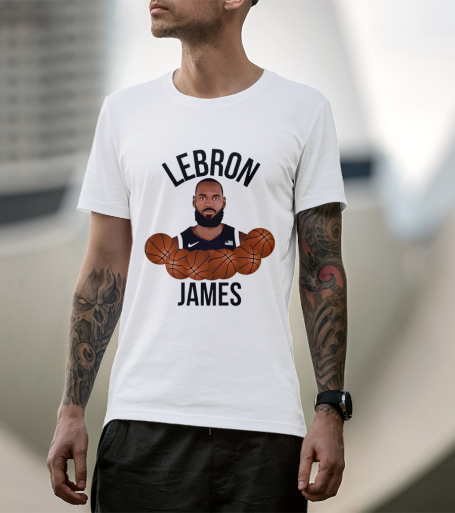 Lebron James Basketball Meme NBA Philadelphia 76ers T-Shirt