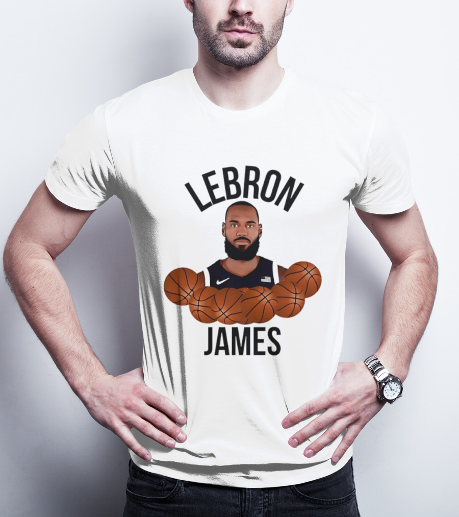 Lebron James Basketball Meme NBA Philadelphia 76ers T-Shirt