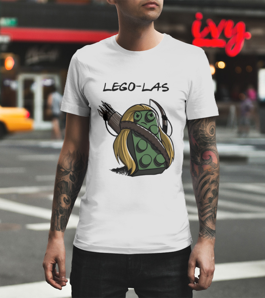 Lego Las Legolas Block Archer Lord Of The Rings T-Shirt