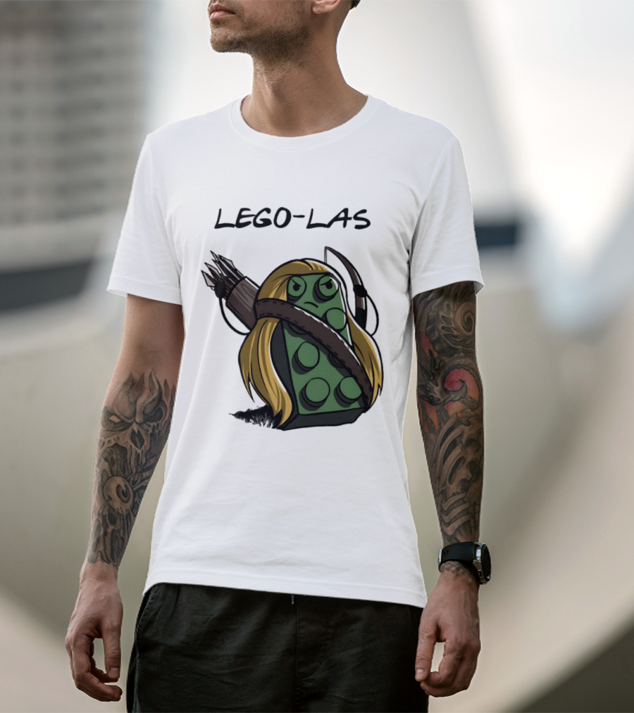 Lego Las Legolas Block Archer Lord Of The Rings T-Shirt