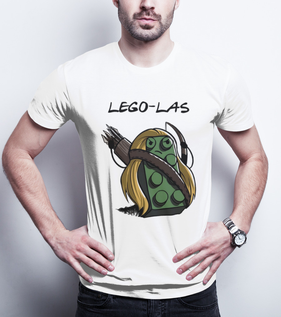 Lego Las Legolas Block Archer Lord Of The Rings T-Shirt