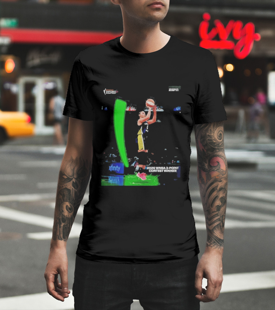 Azzi Fudd State Farm WNBA 3 Point Contest Winner 2026 Xfinity T-Shirt