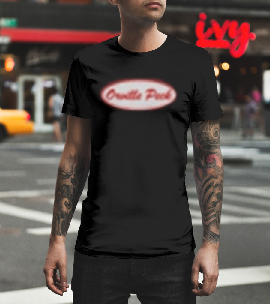 Orville Peck Drive Me Crazy Black Work T-Shirt