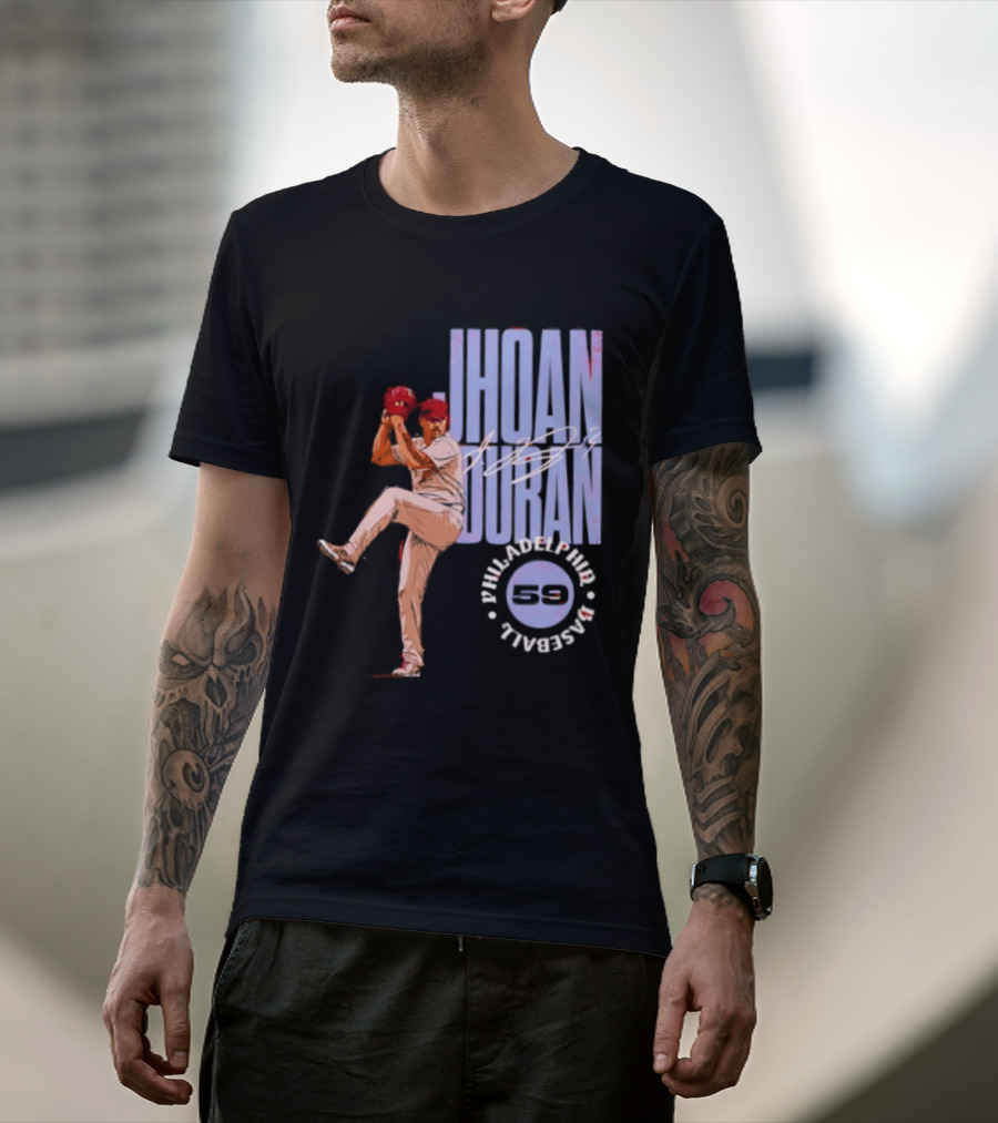 Jhoan Duran 59 Philadelphia Phillies MLB T-Shirt
