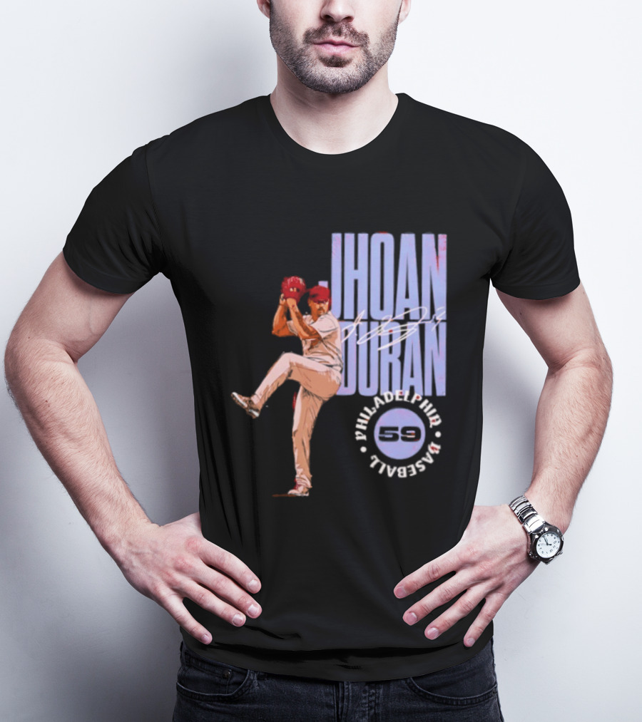 Jhoan Duran 59 Philadelphia Phillies MLB T-Shirt
