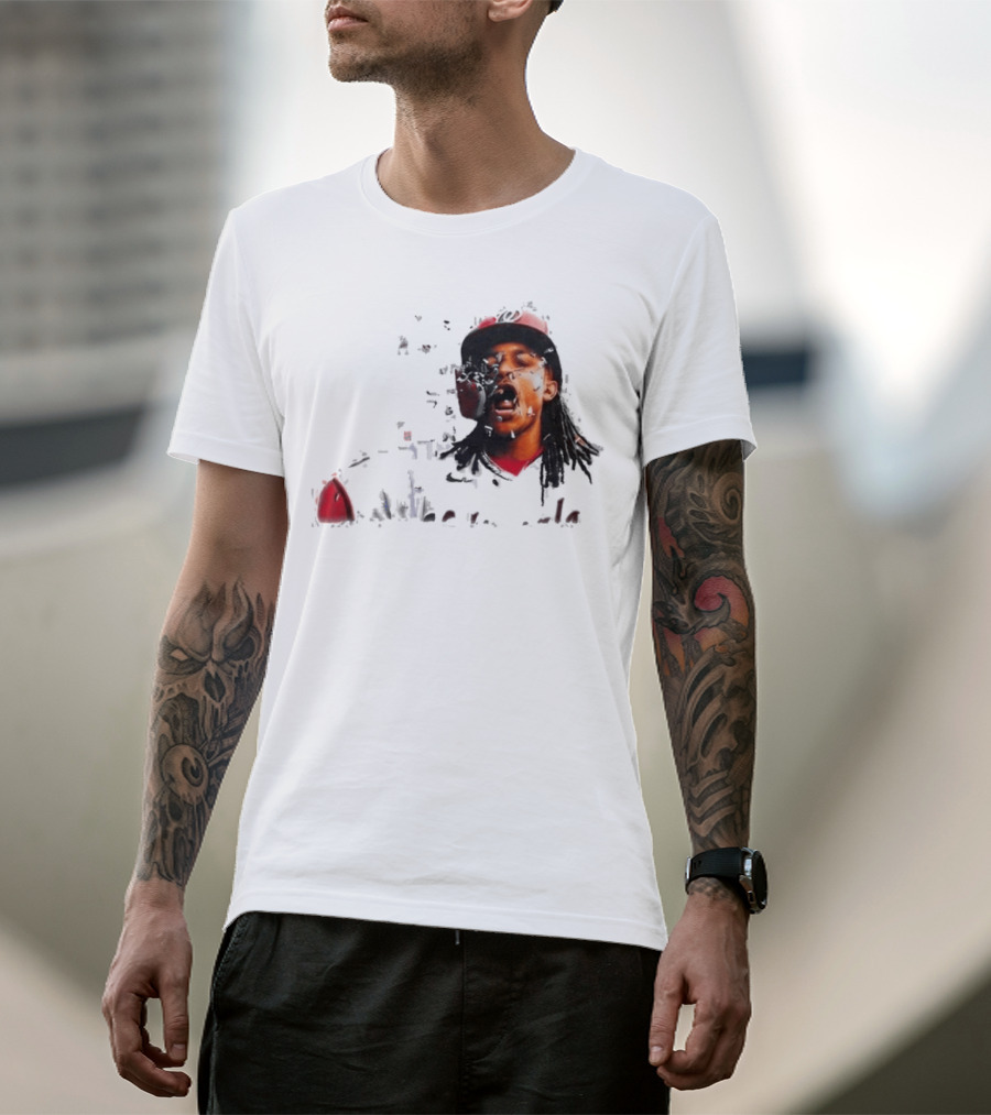 Keibert Ruiz CJ Abrams MLB Sunflower Celebration T-Shirt