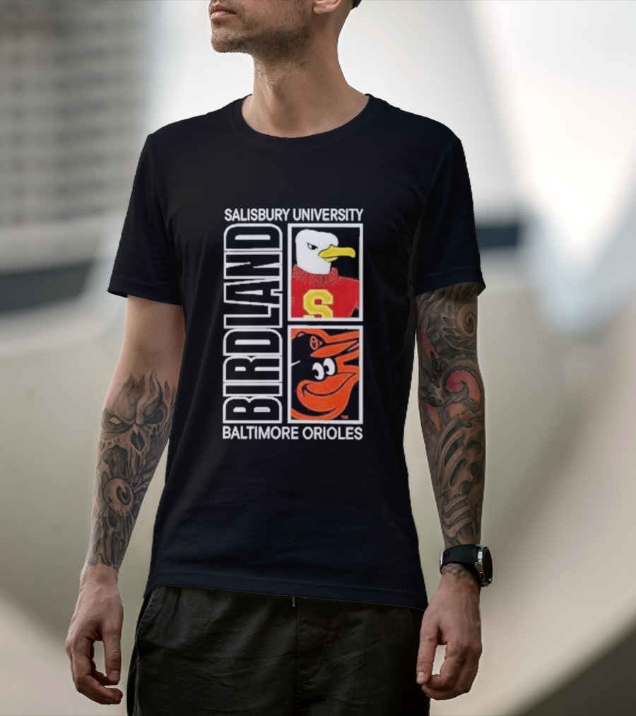 Salisbury University Birdland Night Baltimore Orioles 2026 T-Shirt