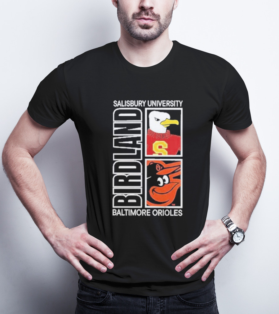 Salisbury University Birdland Night Baltimore Orioles 2026 T-Shirt