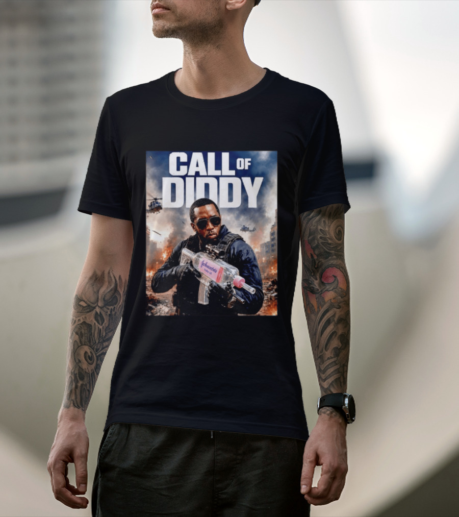 Call Of Diddy Sean Combs Johnson's Baby Oil T-Shirt