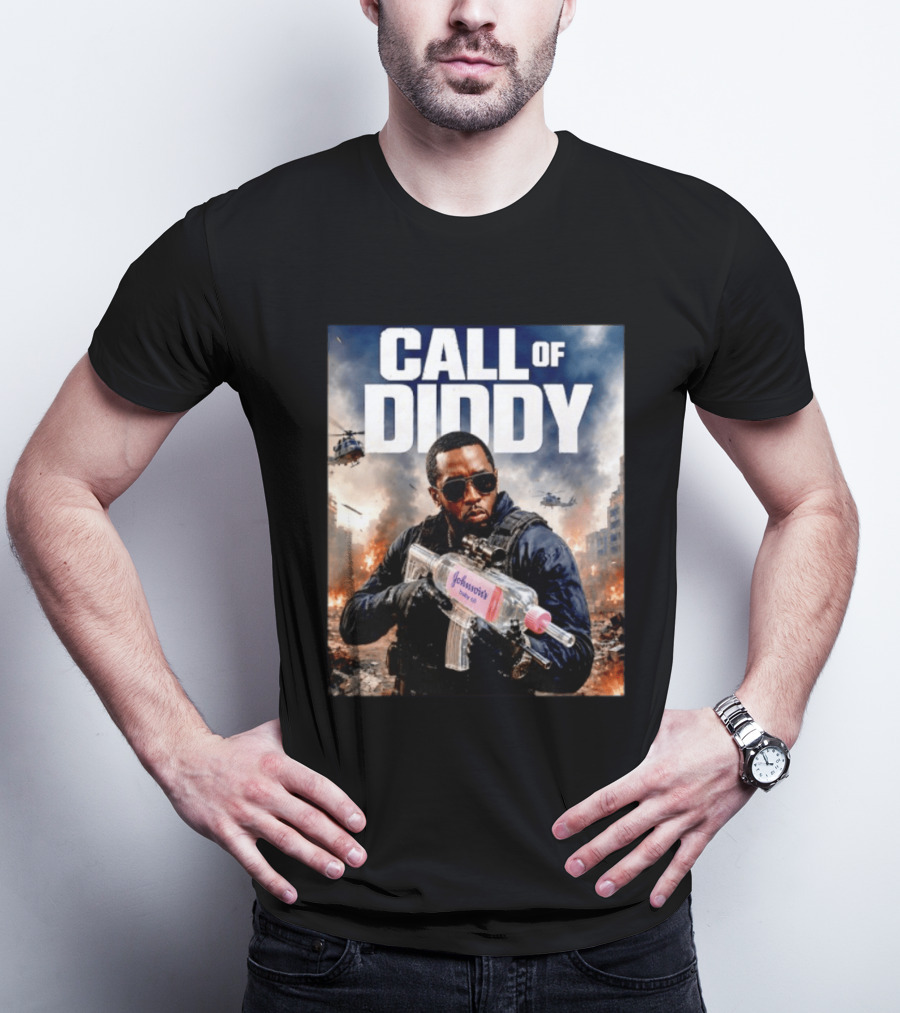 Call Of Diddy Sean Combs Johnson's Baby Oil T-Shirt